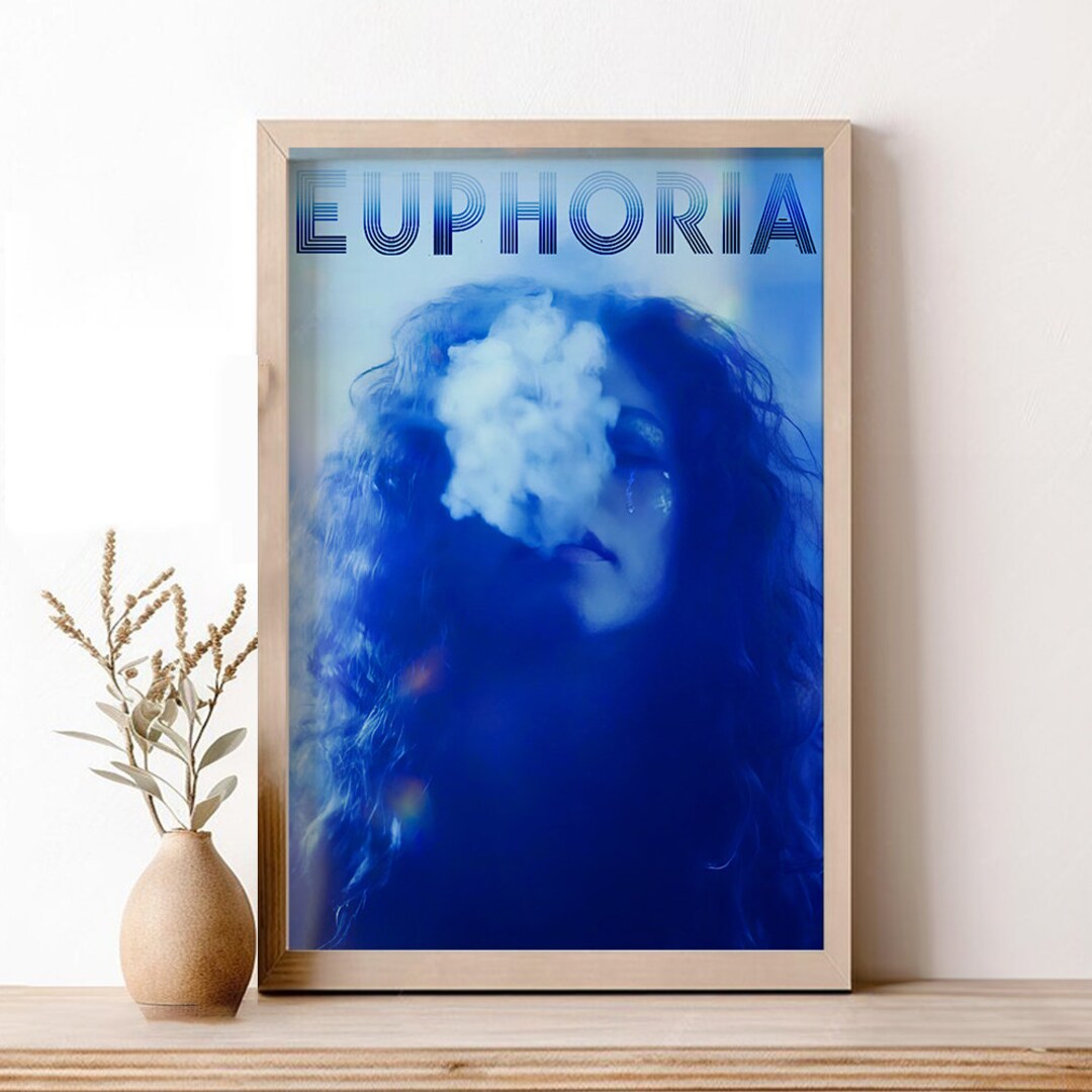 Euphoria Zendaya Poster, Classic Movie Poster, Wall Art, Home Decor ...