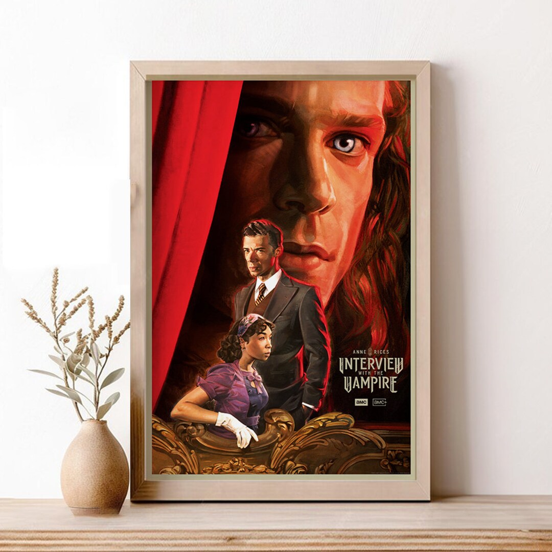 Interview With the Vampire Poster, Classic Movie Poster, Wall Art, Home ...