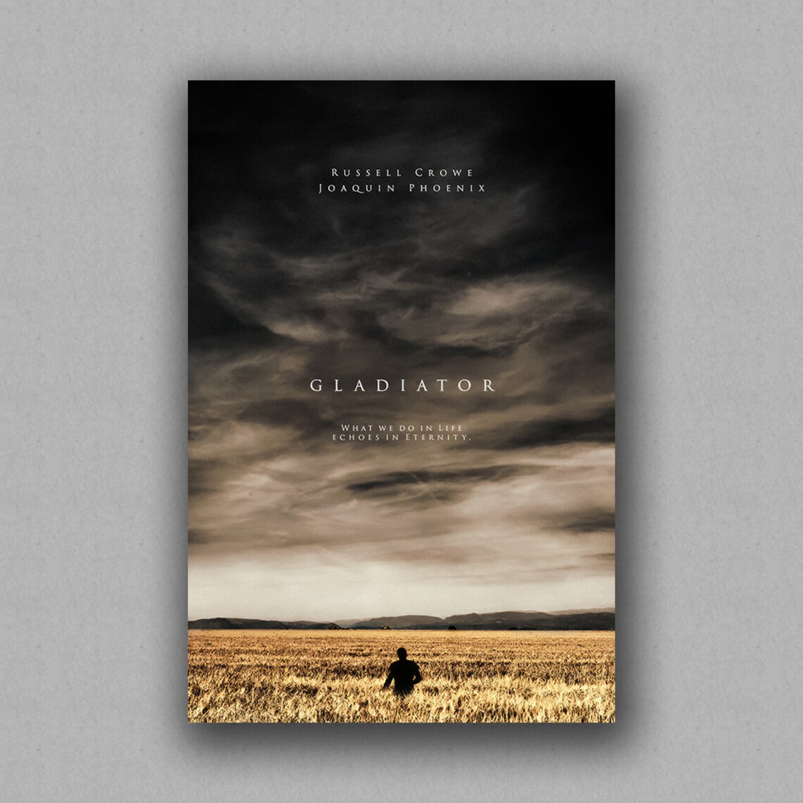 Gladiator 2000 Poster, Classic Movie Poster, Wall Art, Home Decor ...