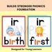 R Controlled Vowels Flashcards, Bossy R Cards, Ar Er Ir or Ur Sounds ...