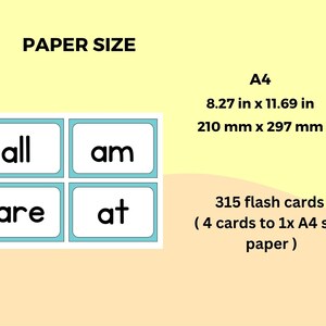 Printable Sight Words Flashcards for Kids | Educational Kindergarten ...