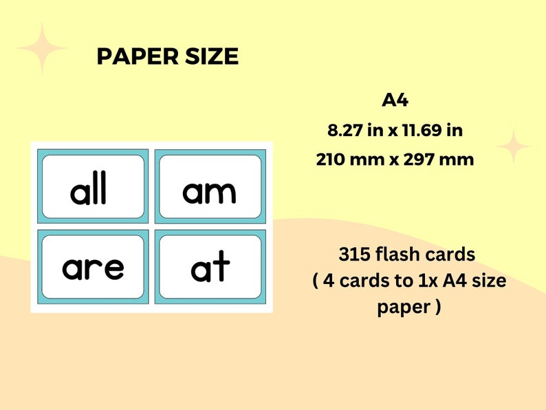 Dolch Sight Words Flashcards | Sight Word Cards for Beginner Readers ...