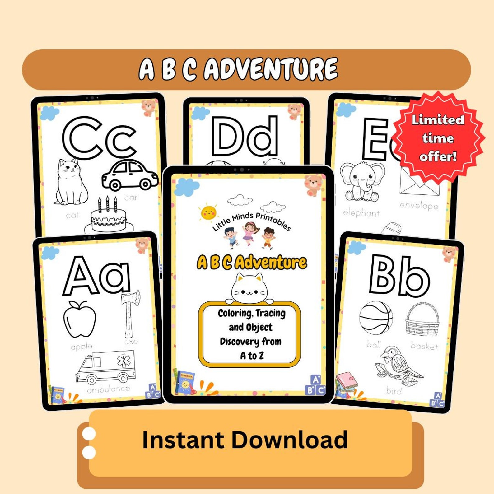 Printable Coloring Pages, ABC Learning, Alphabet Coloring Pages ...