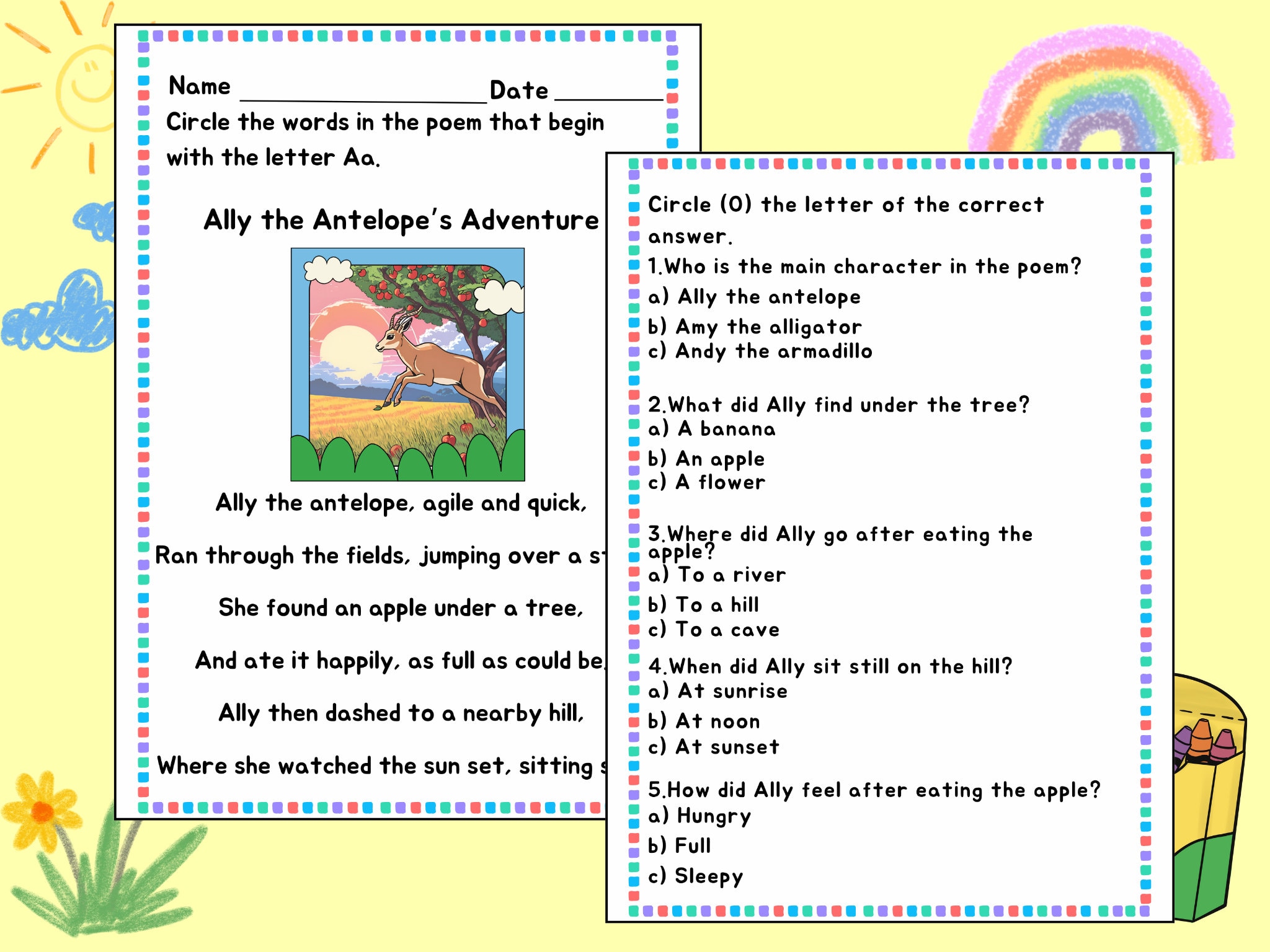 Learn to Read Worksheets | Reading Practice and Activities | Fluency ...