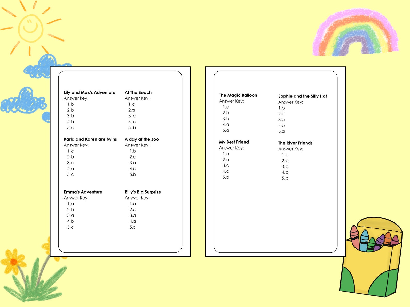 Sight Words Stories, Fluency Passages , 2nd and 3rd Grade Reading ...