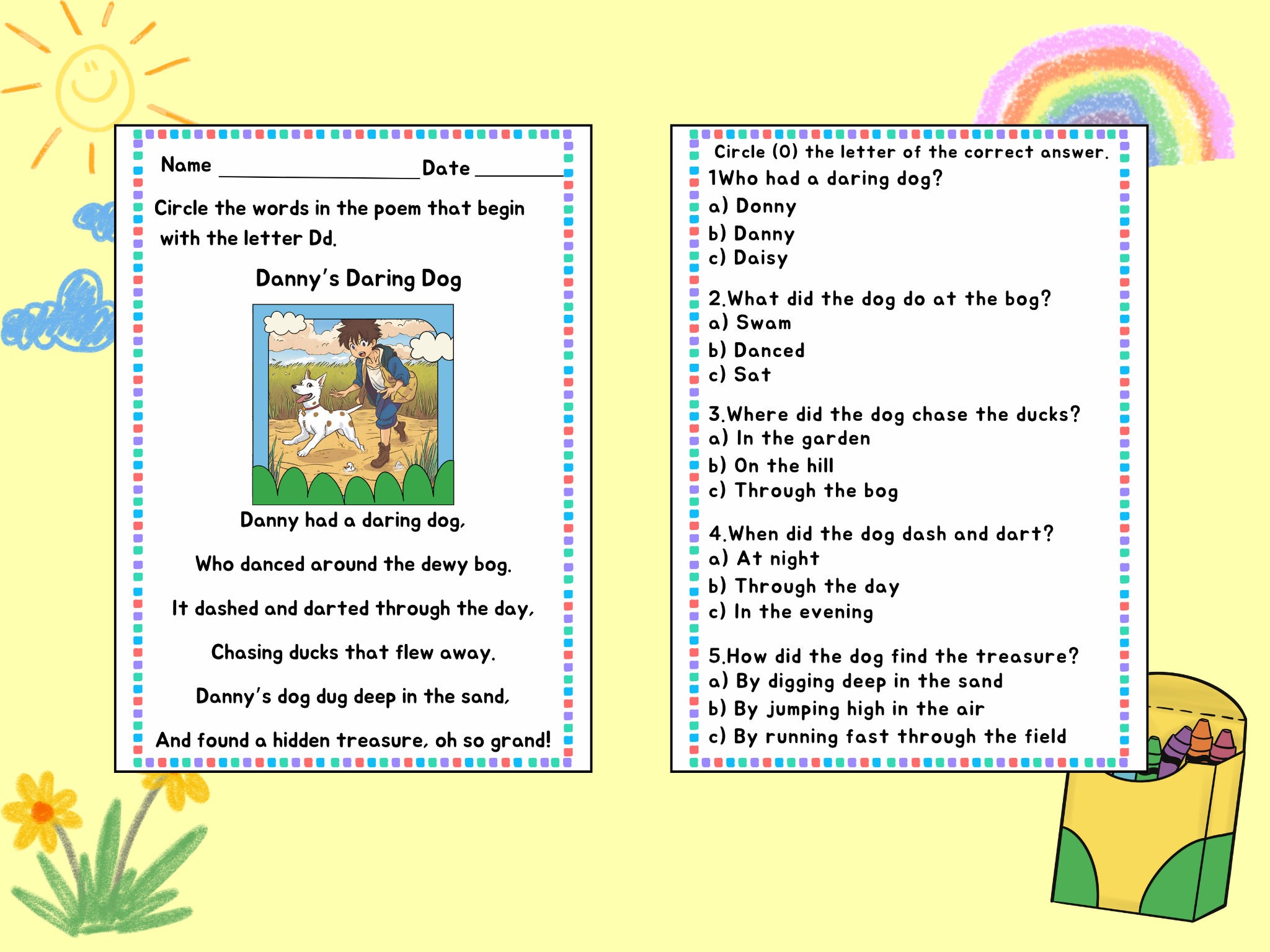 Learn to Read Worksheets | Reading Practice and Activities | Fluency ...