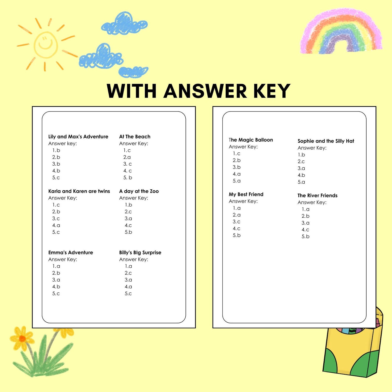 Fluency Passages, Sight Words Stories, 2nd and 3rd Grade Reading ...