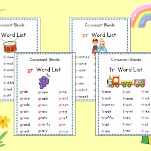 Homeschool Phonics and Reading Fluency Printable, Montessori Consonant ...