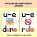 Cvce Long Vowel Flashcards and Silent E and Magic E Phonics, Bossy E ...