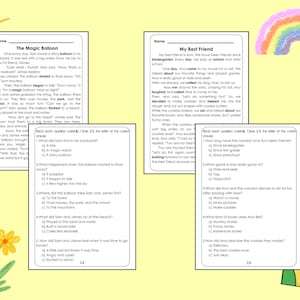 Sight Words Stories, Fluency Passages , 2nd and 3rd Grade Reading ...