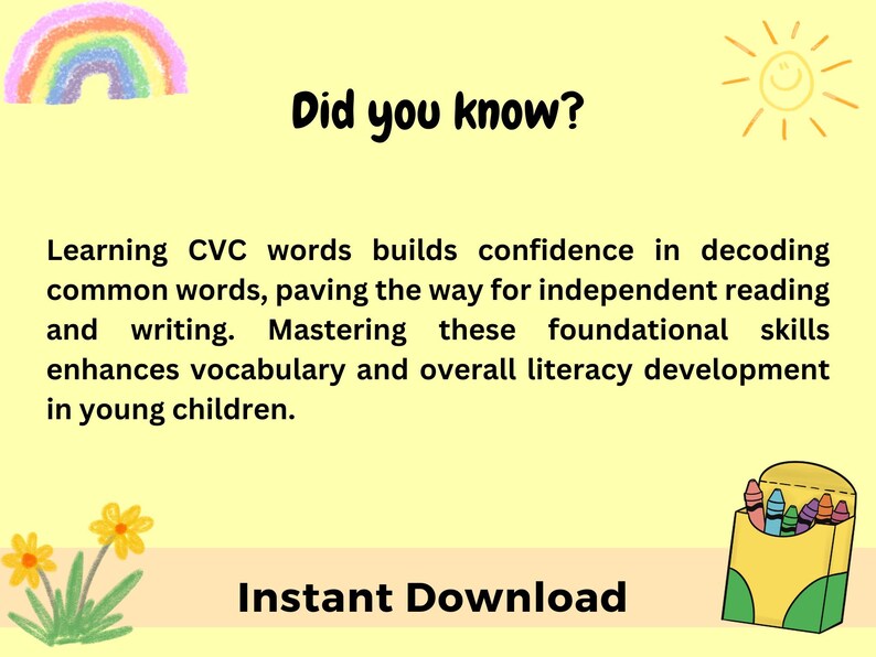 Printable CVC Worksheets | Phonics, Reading & Spelling | CVC Word ...
