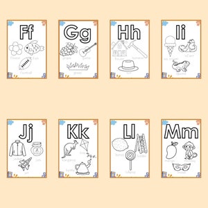 Printable Coloring Pages, ABC Learning, Alphabet Coloring Pages ...