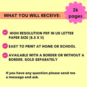 Watercolor Alphabet Flashcards | A-Z ABC Cards for Kids | Phonics and ...