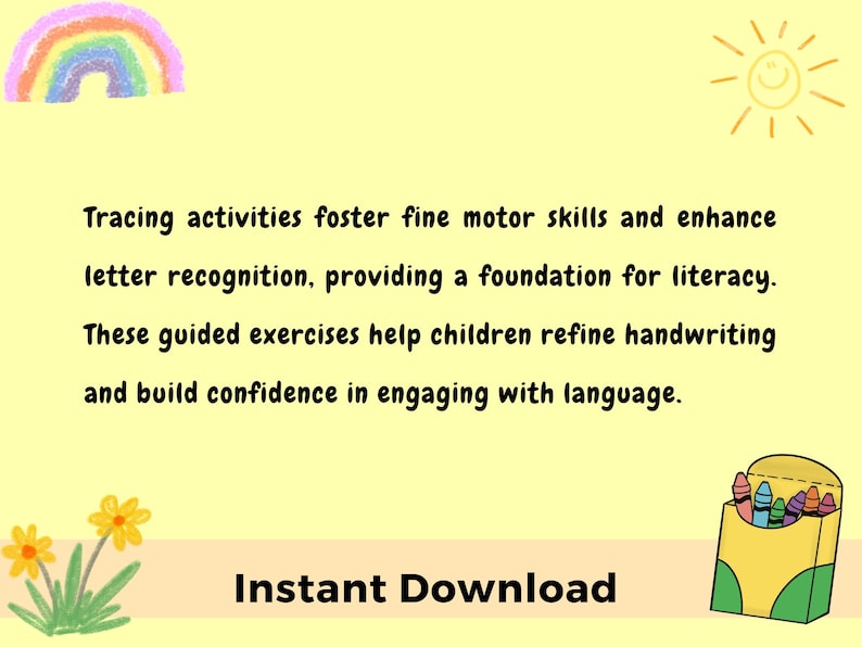 Trace and Color Worksheet for Kids, Trace Practice, Fine Motor Skills ...