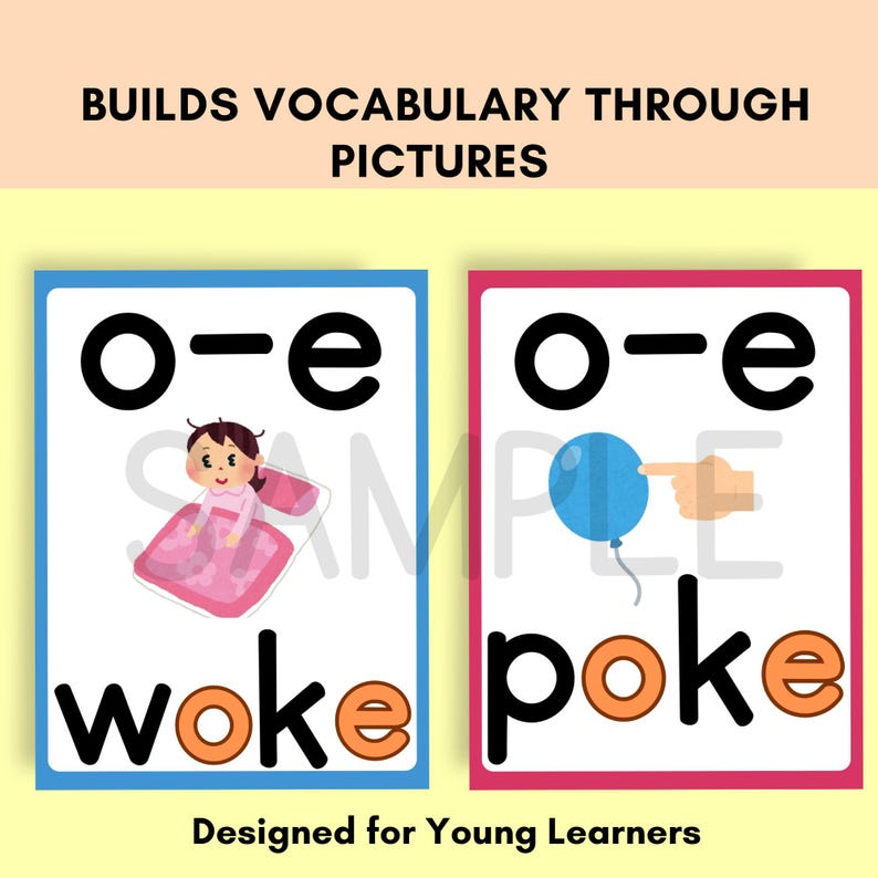 Bossy E Flashcards, Cvce Long Vowel, Silent E Flashcards, Kindergarten ...