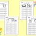 Alphabet Tracing Worksheets Upper and Lower Case Letters, Fine Motor ...