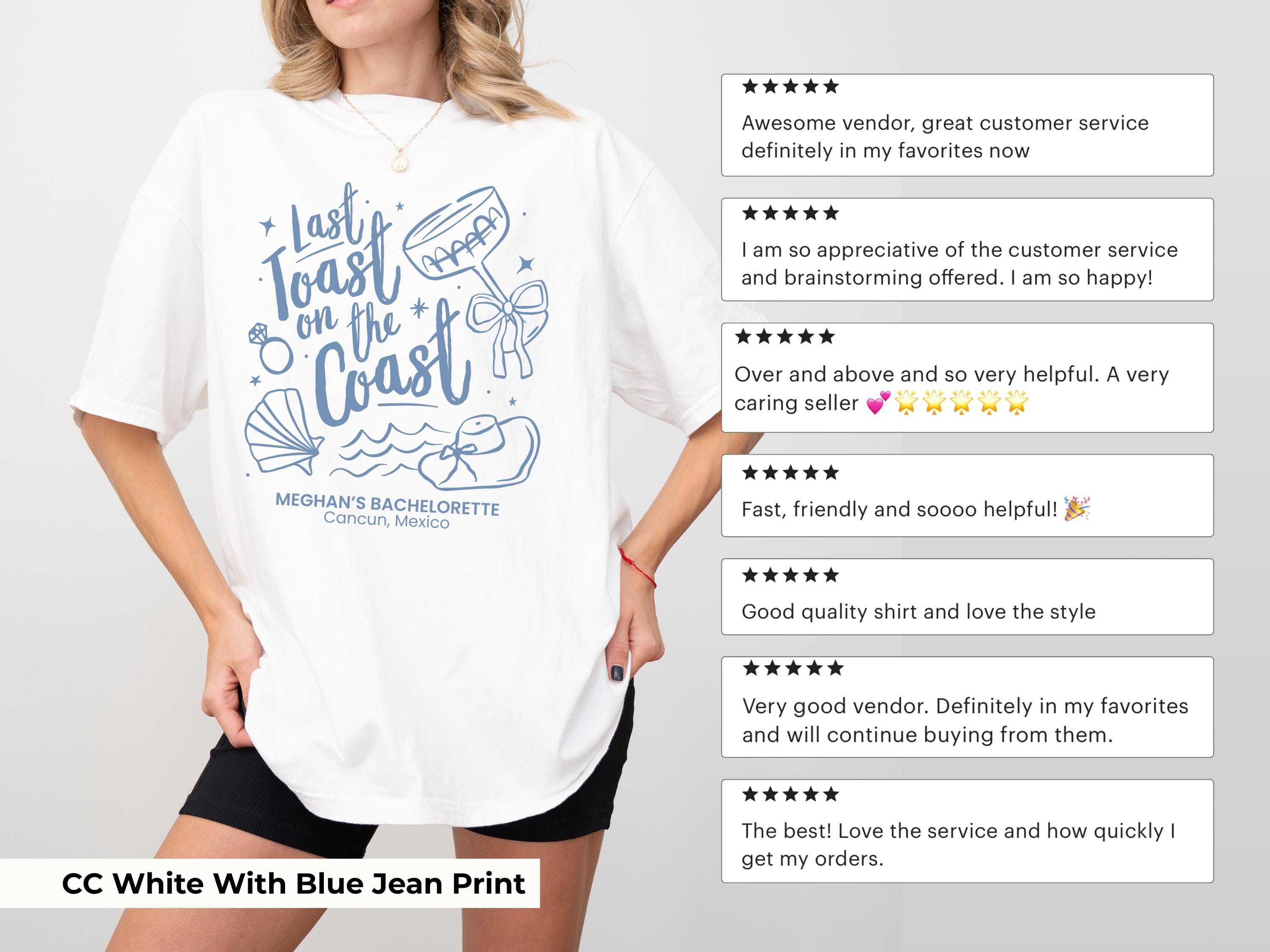 Last Toast Shirt Coastal Bachelorette Trip Tee Matching Beach Bach ...