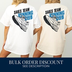Custom Team Marathon Shirt Fundraiser Run Group Tshirt Personalized ...