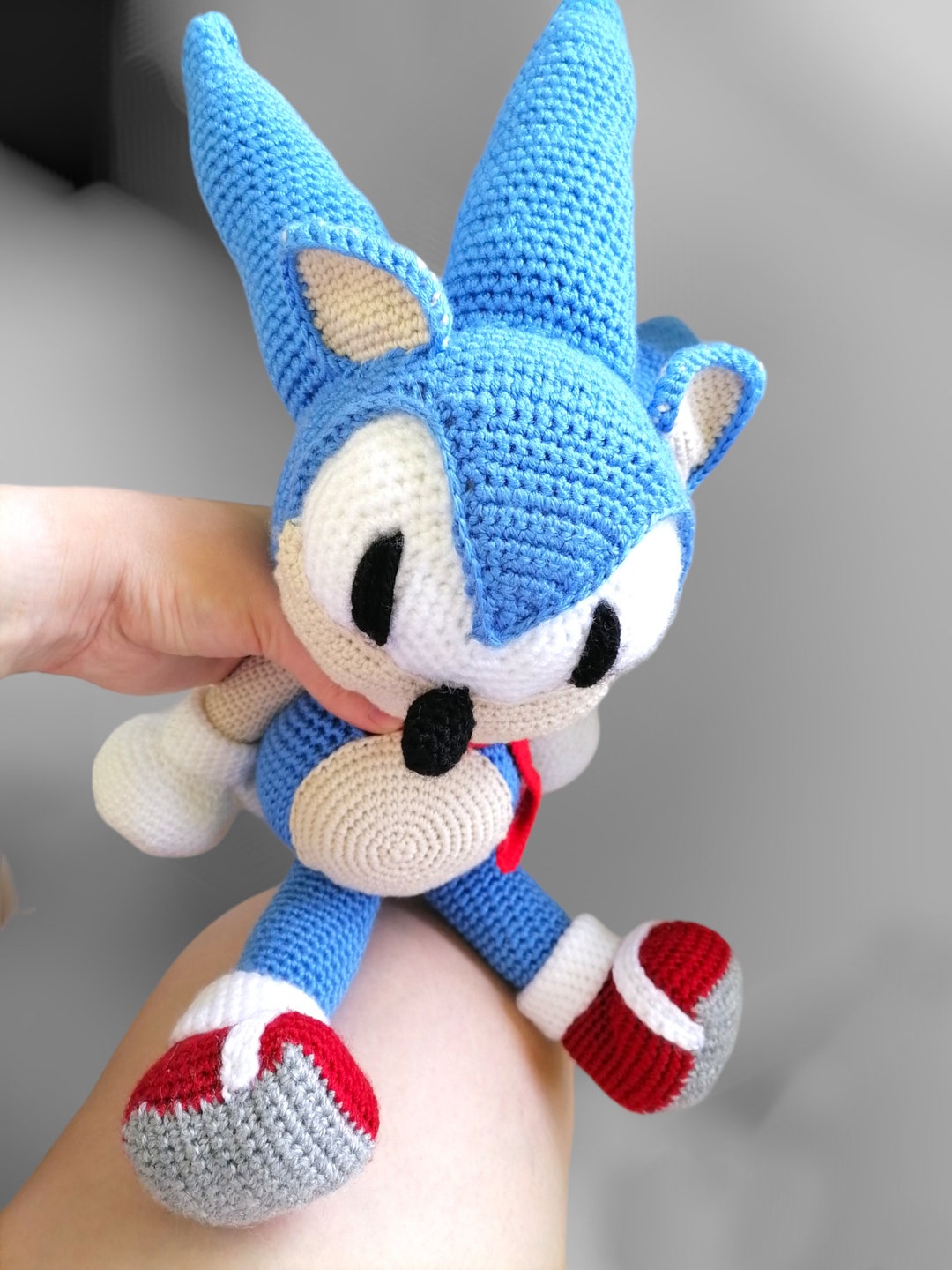 Crochet Pattern Sonic the Hedgehog Plush Amigurumi Super Toy Exe Shadow ...