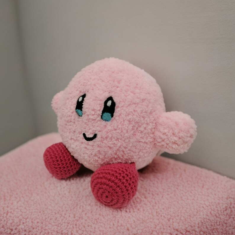 Crochet Pattern Kirby Toy Amigurumi Original Small Baby Plush - Etsy