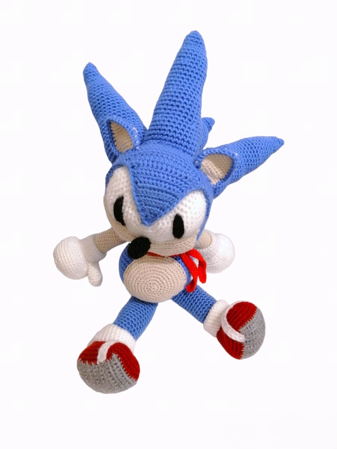 Crochet Sonic the Hedgehog Pattern Amigurumi DIY Easy Step-by-step ...