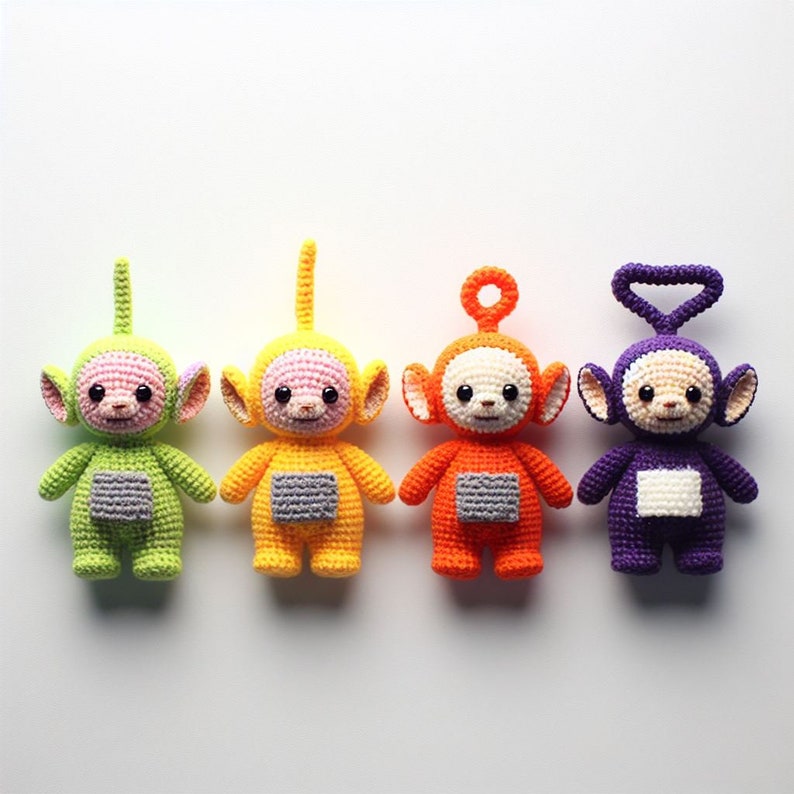 Teletubbies Crochet Pattern - Etsy