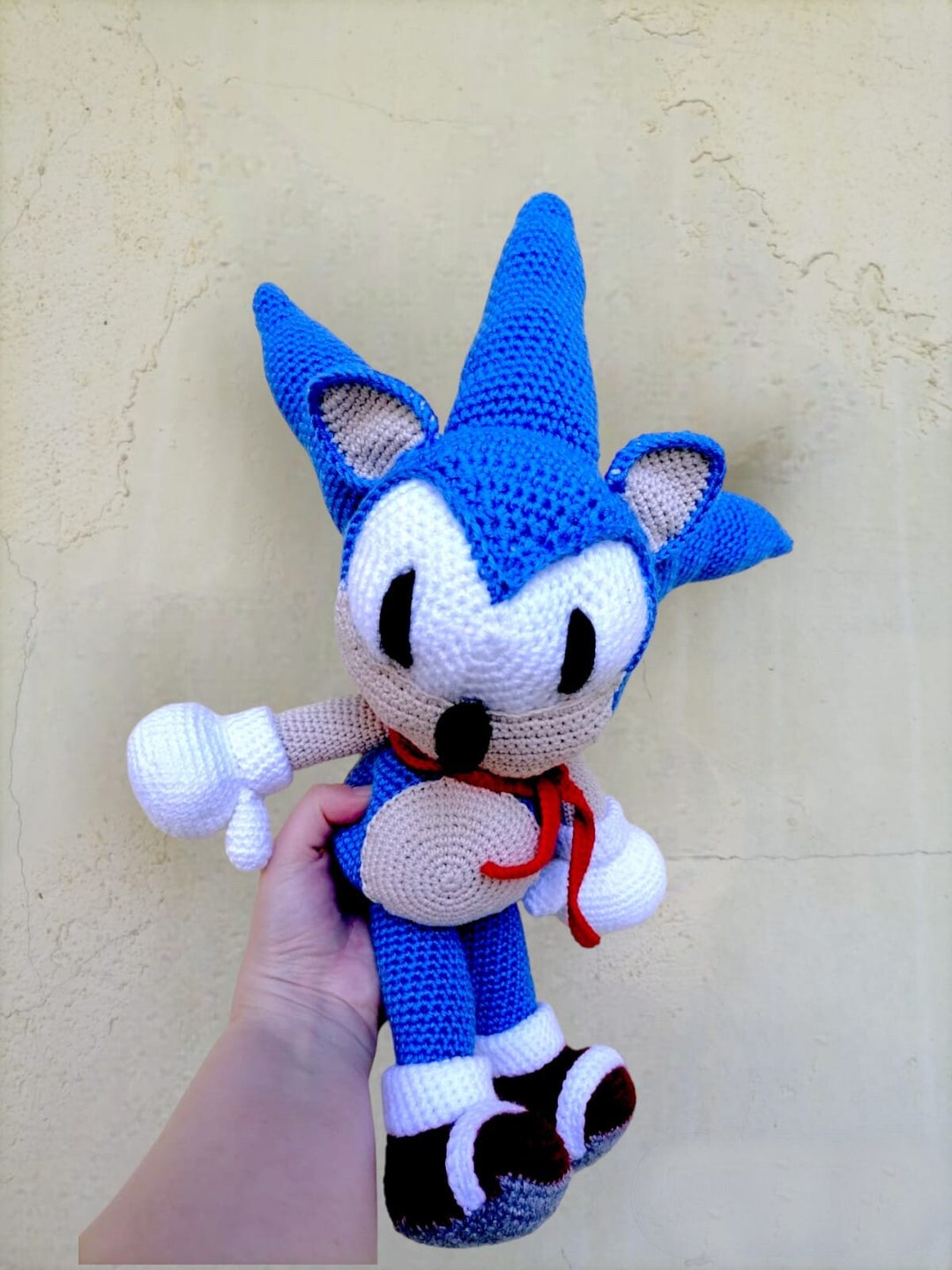 Sonic the Hedgehog Crochet Pattern Amigurumi Sonic Plush DIY Digital ...