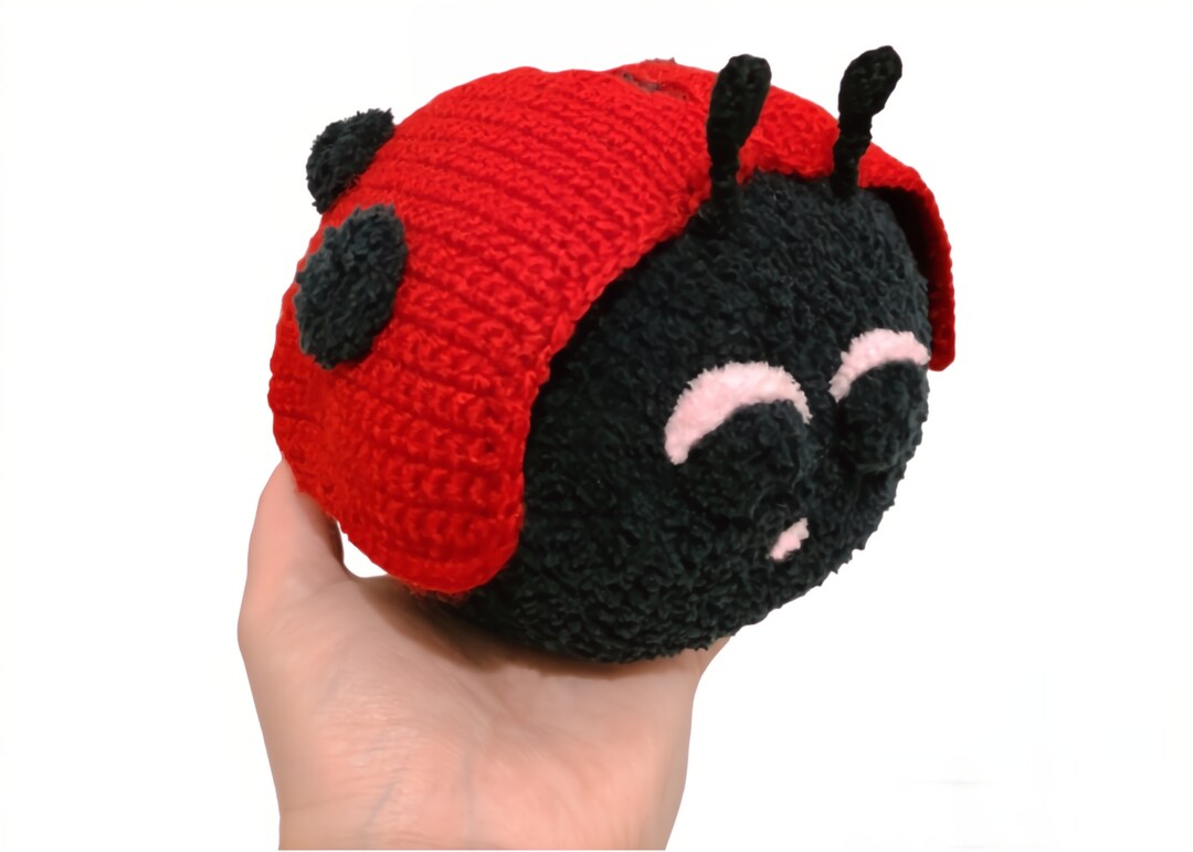 Insects Ladybird Plush Ladybug Beetle Charm Crochet Pattern - Etsy