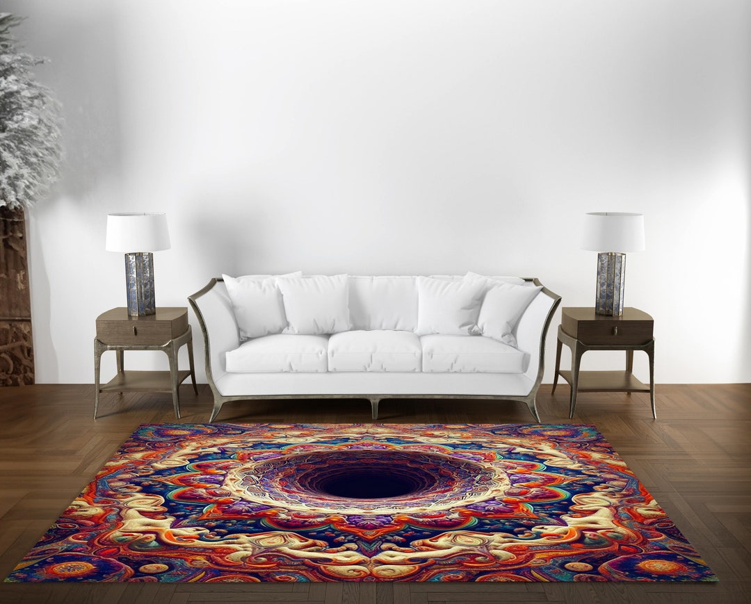 3D Rug 3D Design Deep Hole Rug 3D Illusion Rug Illusion Rug Optical ...