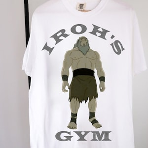 Avatar Iroh Gym Avatar Shirt, Avatar the Last Airbender Uncle Iroh ...