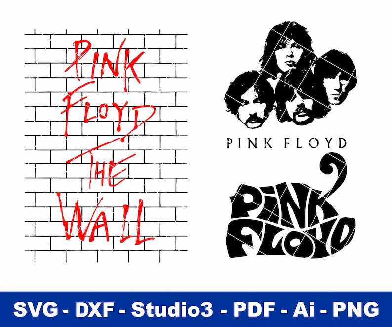 Pink Floyd SVG, Pink Floyd the Wall Svg, Cut File Cricut Silhouette ...
