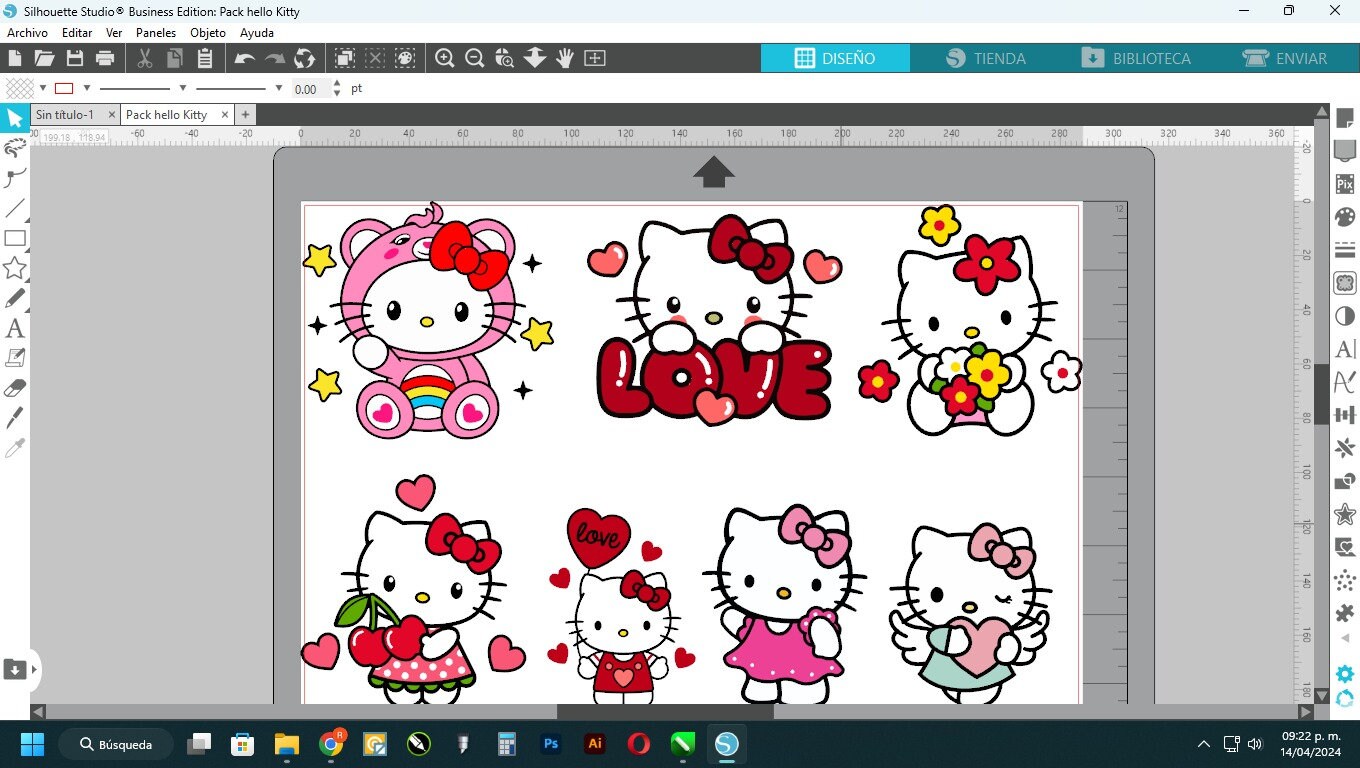 Kawaii Kitty Svg, Kawaii Kitty Svg Bundle, Cute Cat Svg, Kitty Svg, Digital File Svg, Studio3 ...