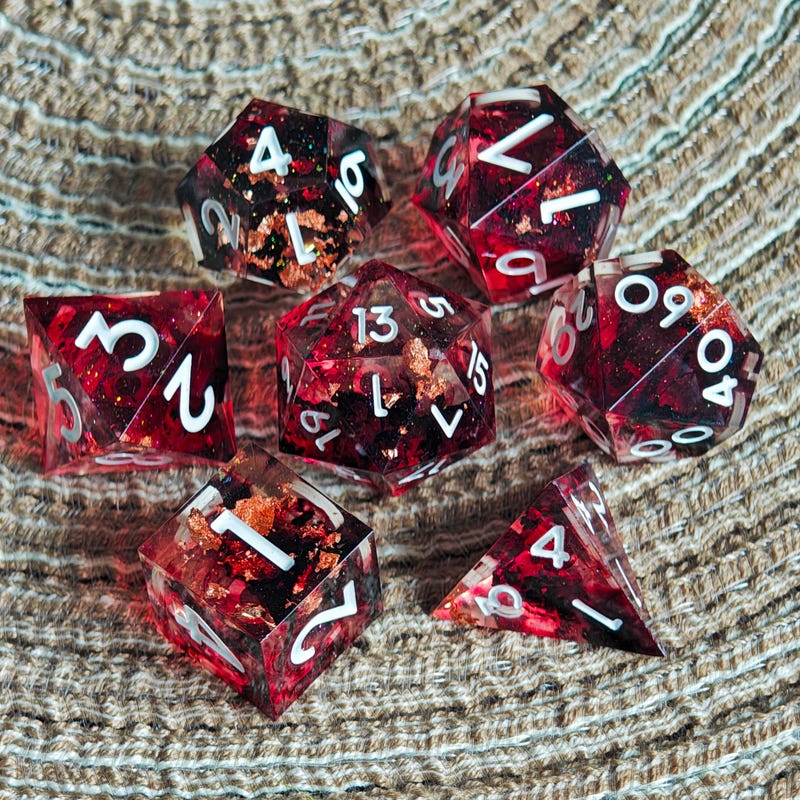 Bloody Dice - Etsy