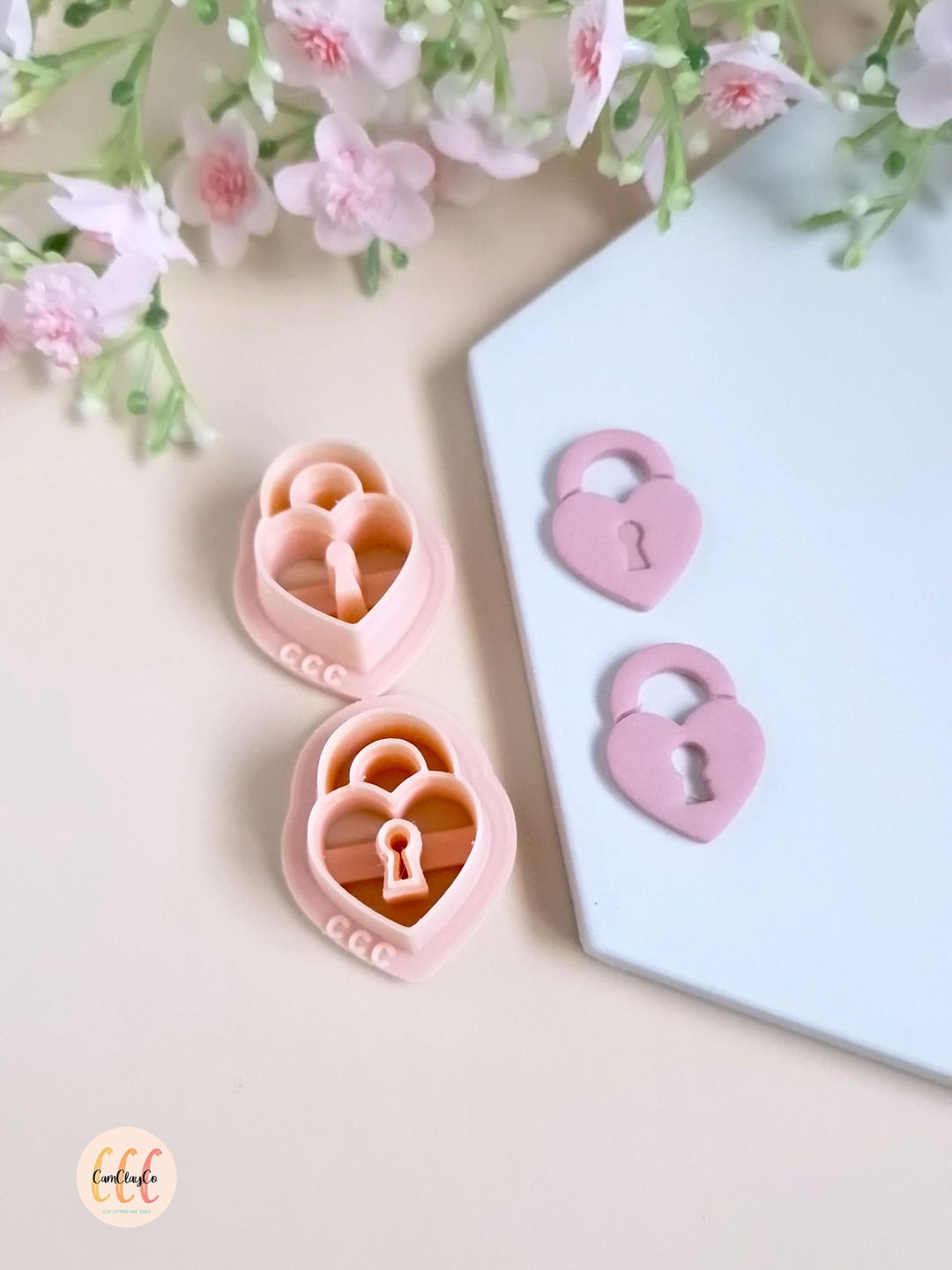 3D Padlock Cookie Cutters for Polymer Clay Jewelry Making ...