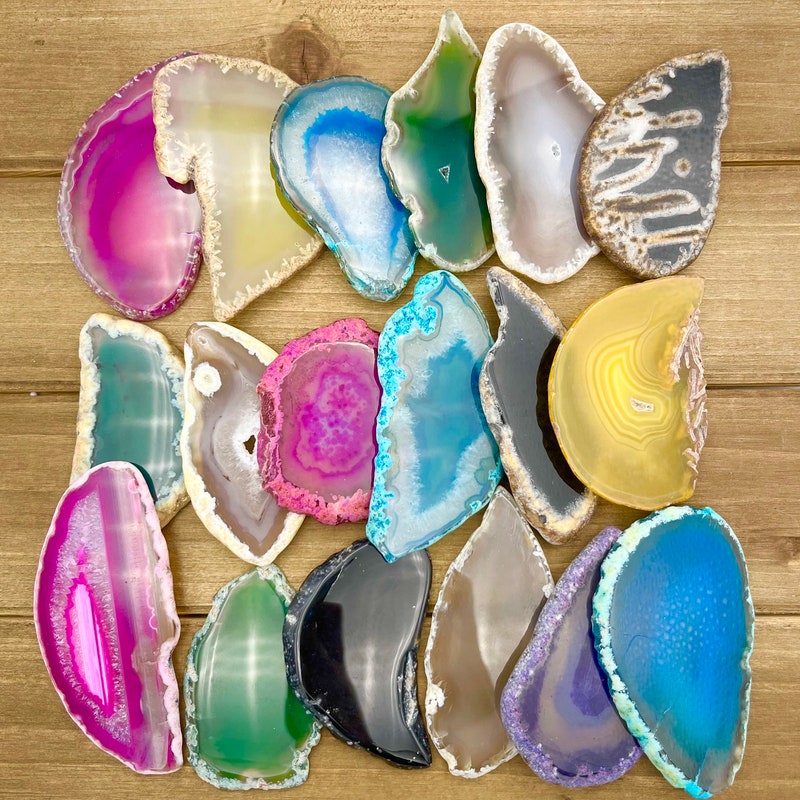 Geode Slices - Etsy