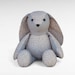 Memory Bunny Pattern, Keepsake Bunny Sewing Pattern, Rabbit Soft Toy ...
