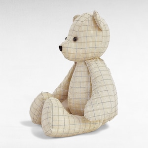Memory Bear Pattern, Make Teddy Bear, Keepsake Bear Sewing Pattern - Etsy