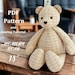 Memory Bear Pattern, Make Teddy Bear, Keepsake Bear Sewing Pattern - Etsy
