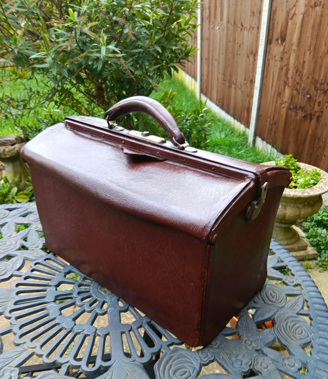 Kit Bag . Holdall . Doctors Bag .gladstone Bag. Vintage Luggage ...