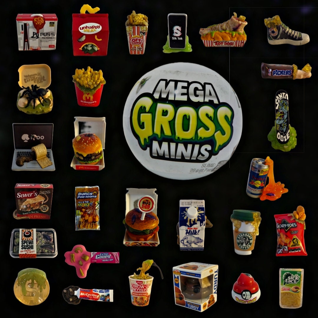 Zuru Mega Gross Minis - Etsy