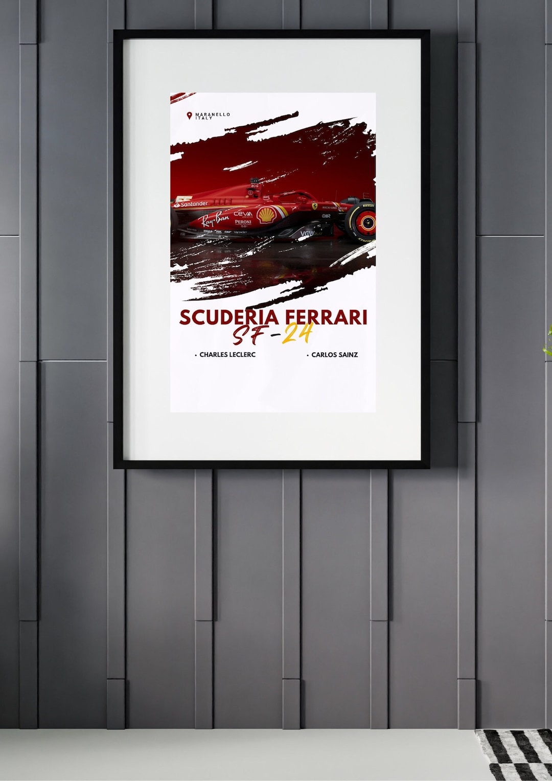 Scuderia Ferrari F1 A3 Poster Digital Download - Etsy