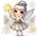 Sparkling New Year Fairy Clipart | 10 High-quality 300 DPI Jpegs ...