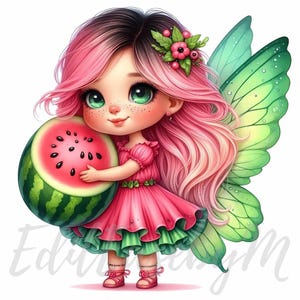 Watermelon Fizz Sprite Clipart | 10 High-quality 300 DPI Jpegs ...