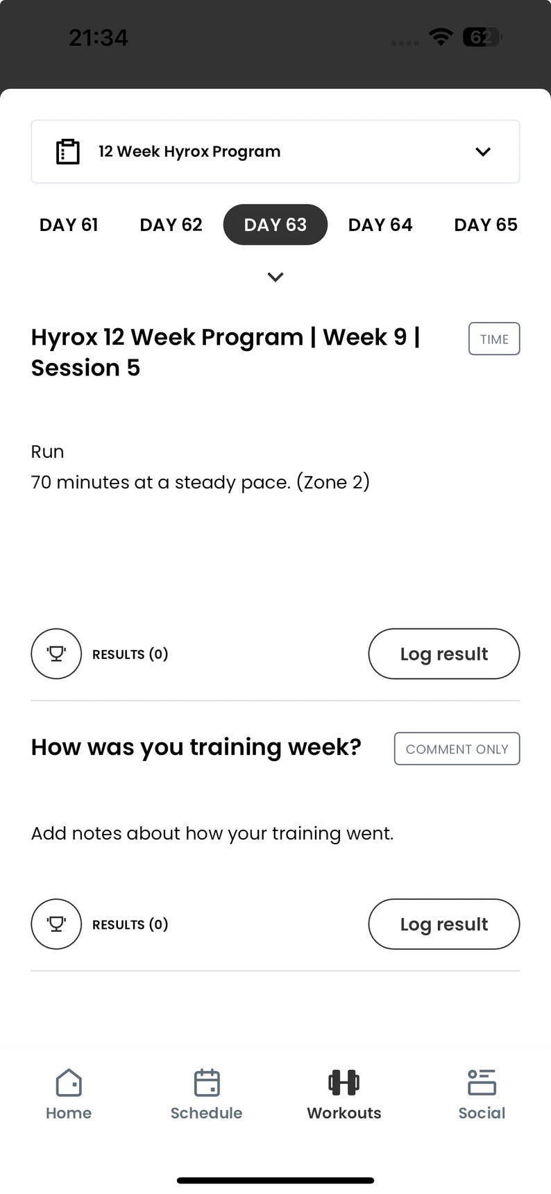 HYROX Online 12-week Training Pack + Complete Training & Nutrition ...