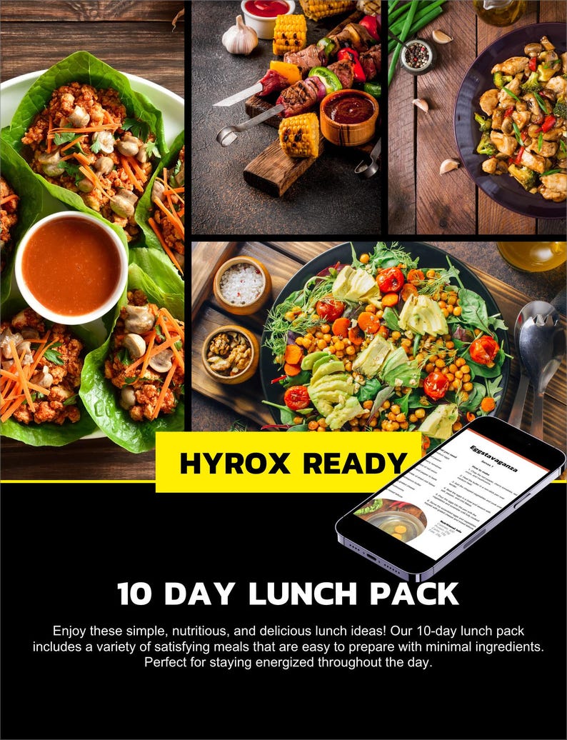 Transform Your Nutrition With Our Ultimate HYROX Ready Bundle! 50 ...