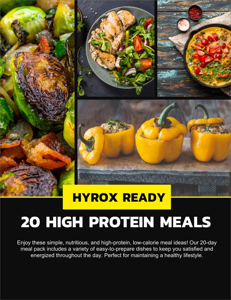 HYROX Online 12-week Training Pack + Complete Training & Nutrition ...