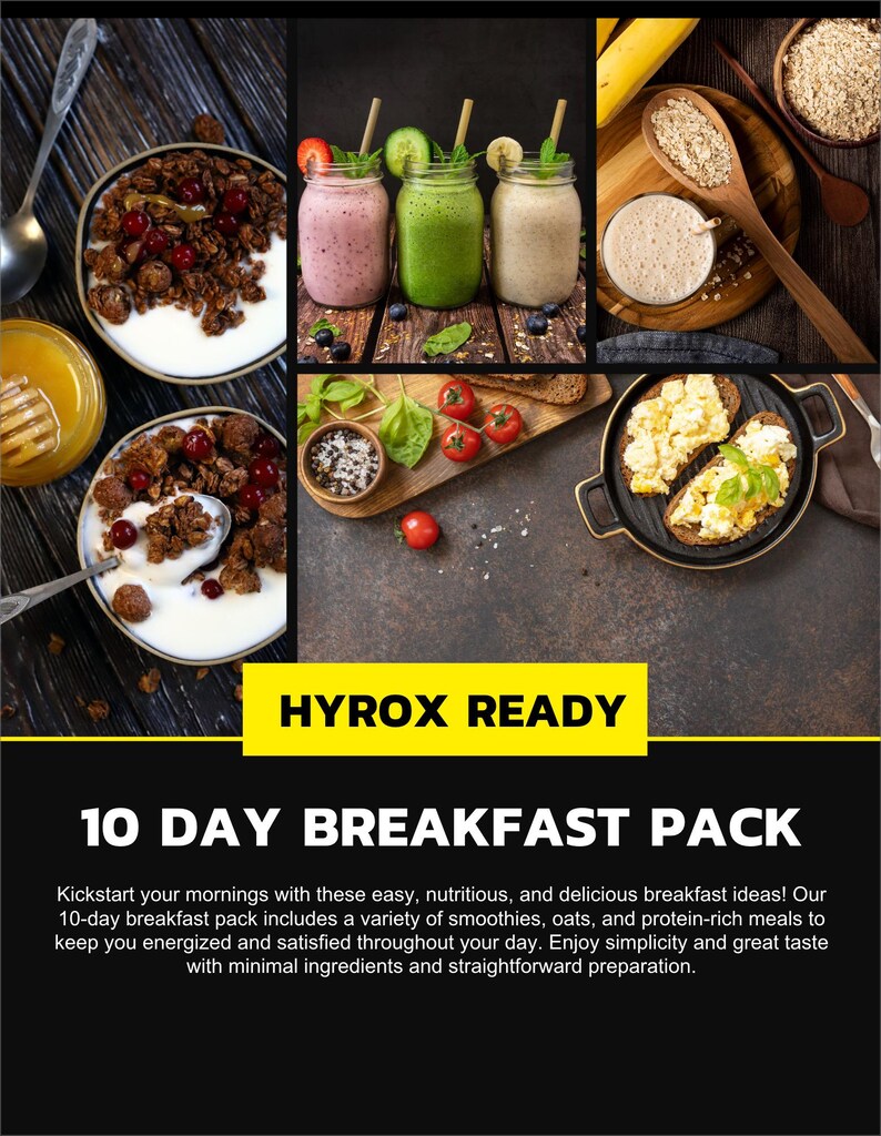 Transform Your Nutrition With Our Ultimate HYROX Ready Bundle! 50 ...