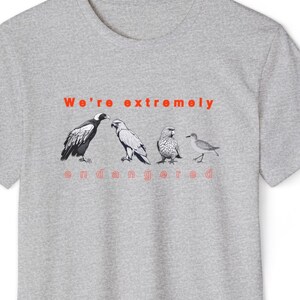 Endangered Birds Design Conquer Sustainability With Our Unisex Recycled ...