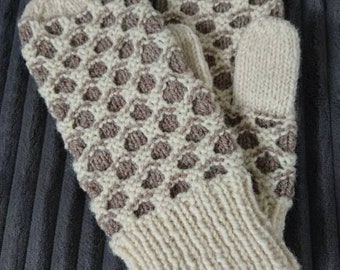 Newfoundland Hand Knit Mittens - Etsy