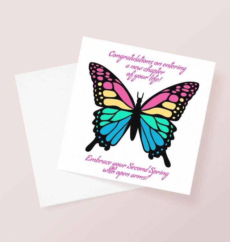 Menopause Congratulations Card - Etsy